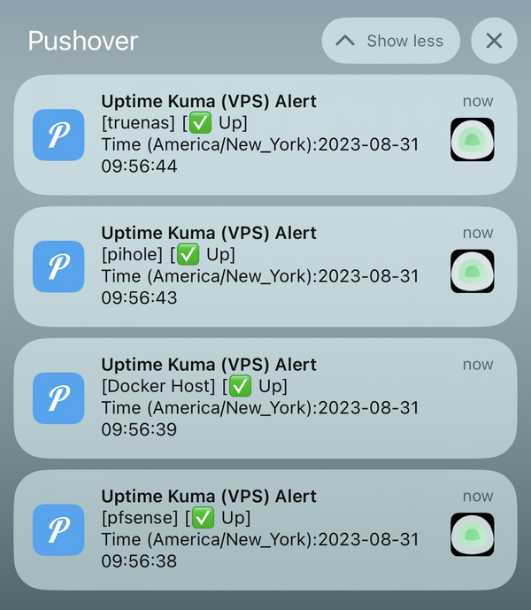Homelab Push Notifications Using Uptime Kuma and Pushover Homelab Push Notifications Using Uptime Kuma and Pushover